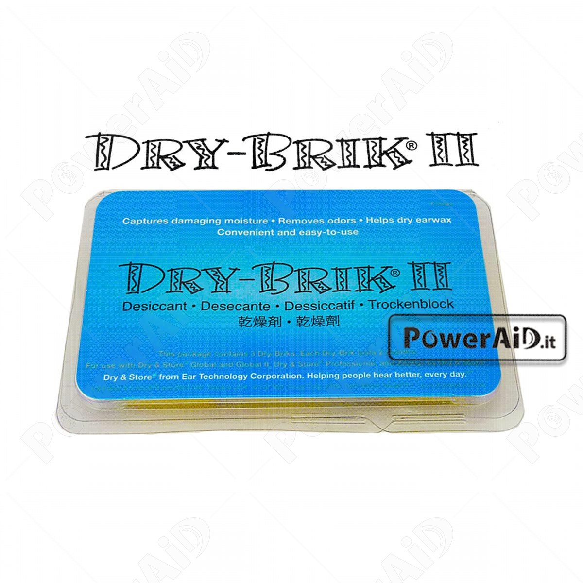 Dry & Store - Dry-Brik II capsule essiccanti