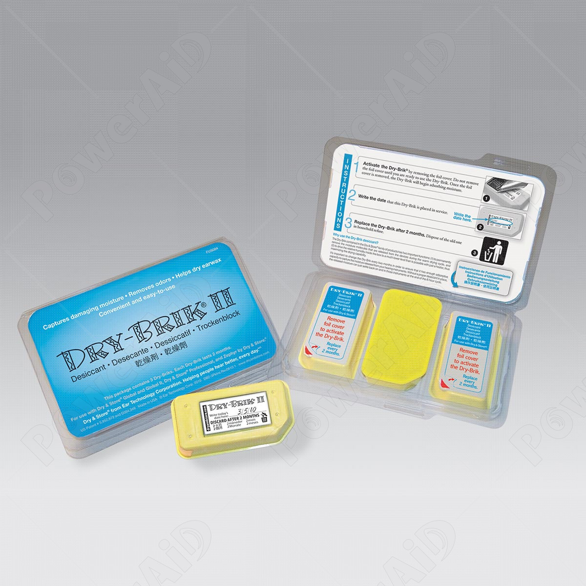 Dry & Store - Dry-Brik II capsule essiccanti